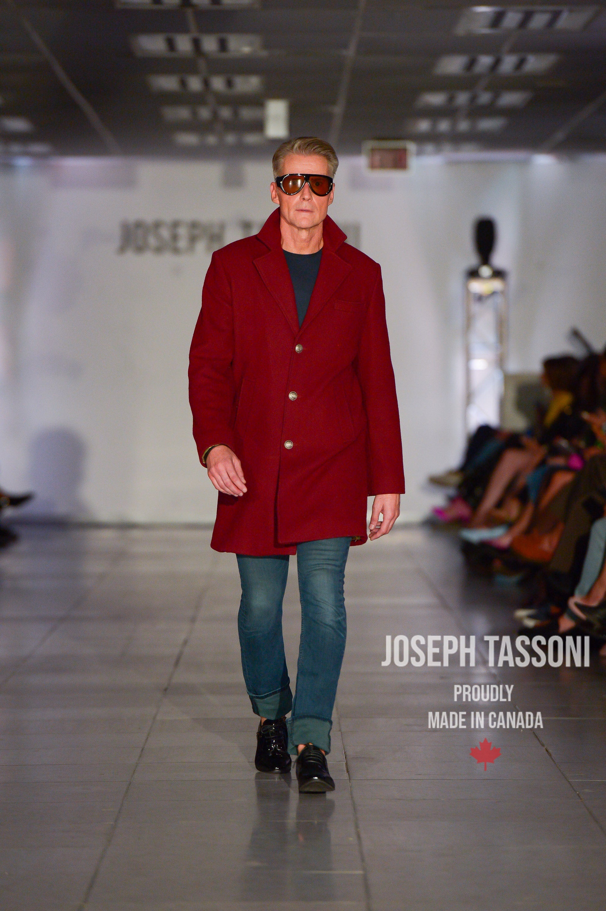 Joseph Tassoni The Classic Slim Fit Top Coat