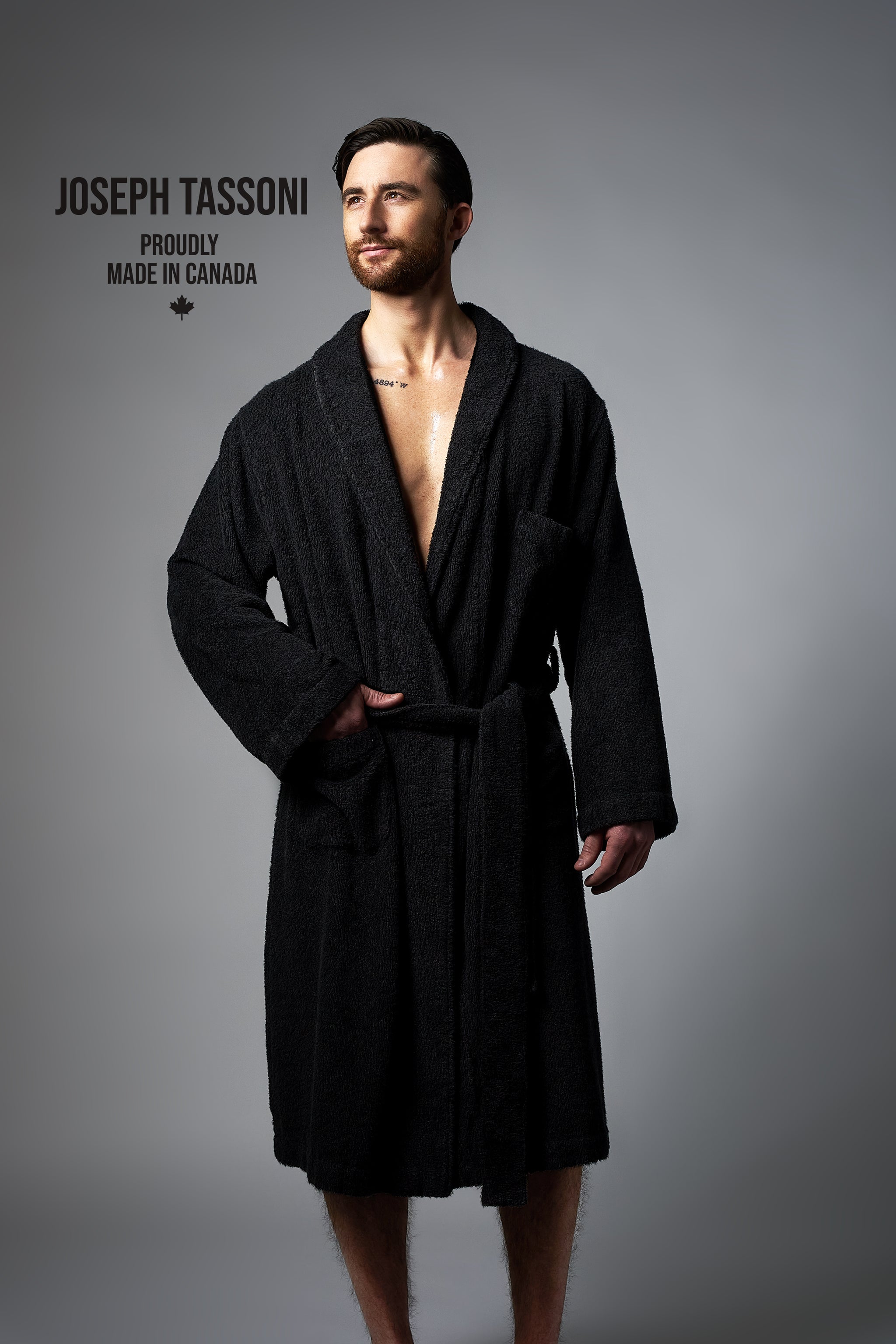 Joseph Tassoni Full Length Organic Bamboo Robe