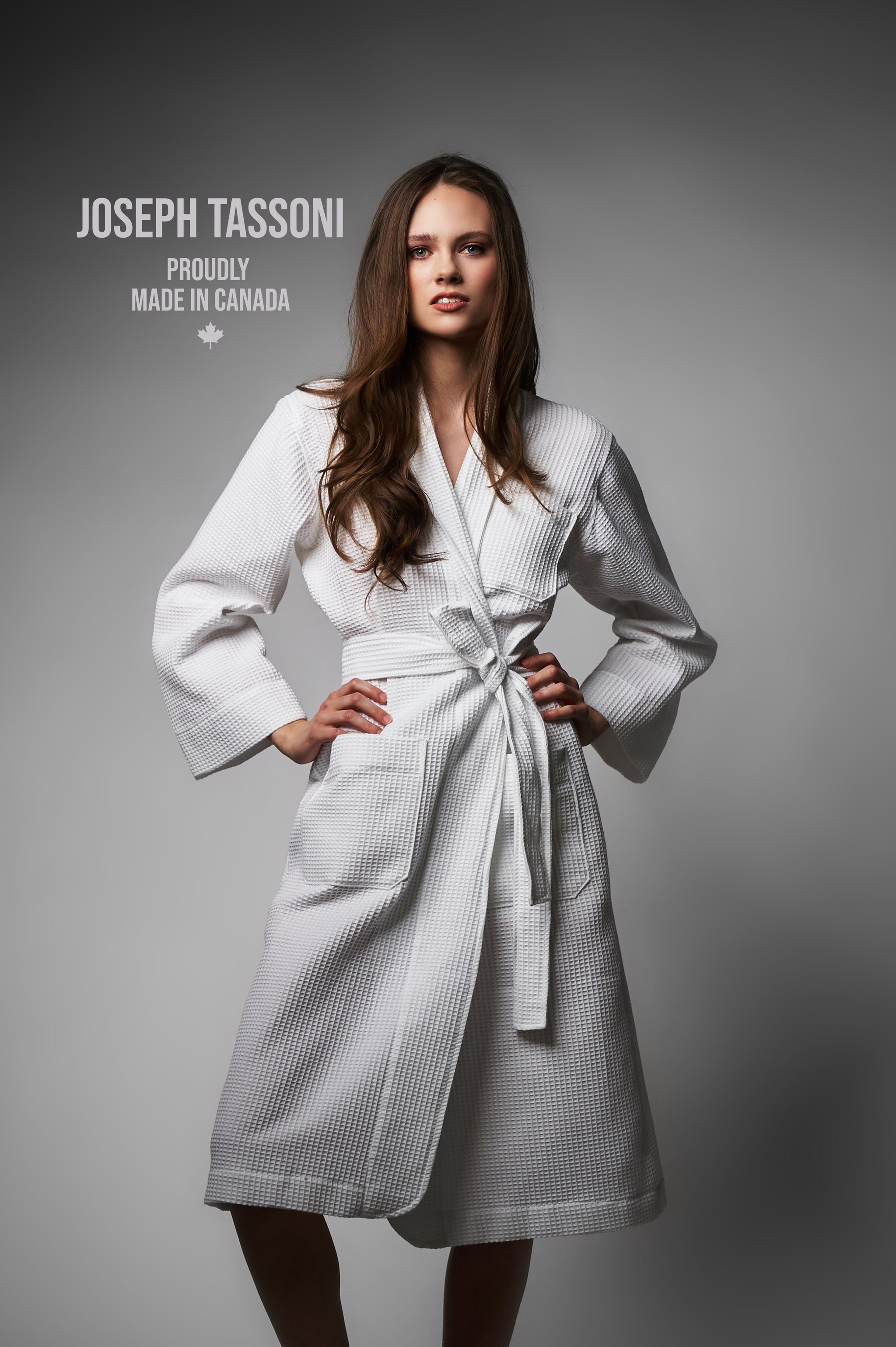 Joseph Tassoni Full-Length Organic Cotton Robe